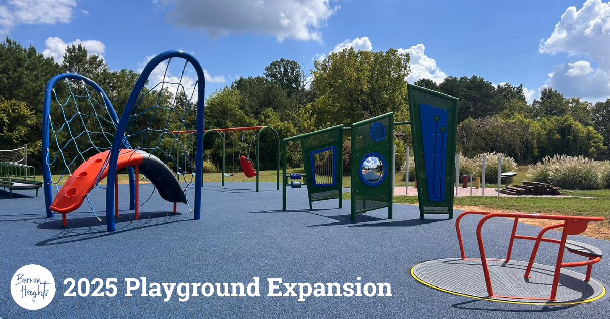 Our 2025 Playground Expansion Project is Complete! - Barren Heights ...